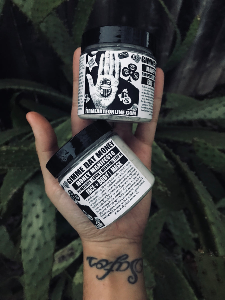 Face Mask | Gimme Dat Money | Money Manifesto – FIRME ARTE INTERNET BODEGA